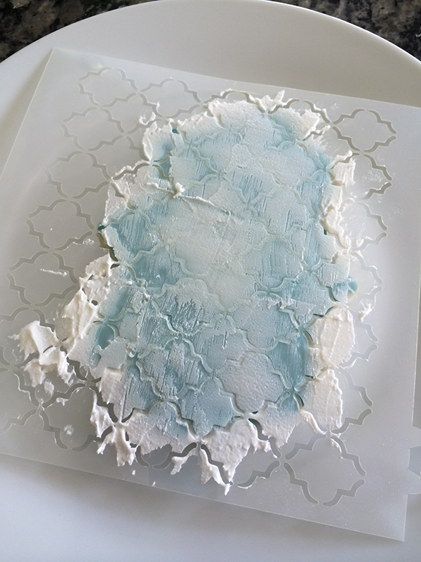 How To Stencil on Cookies with Royal Icing - Sugared Productions Blog