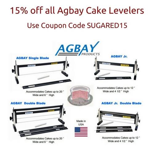 Agbay Cake Leveler Sale - Sugared Productions Blog